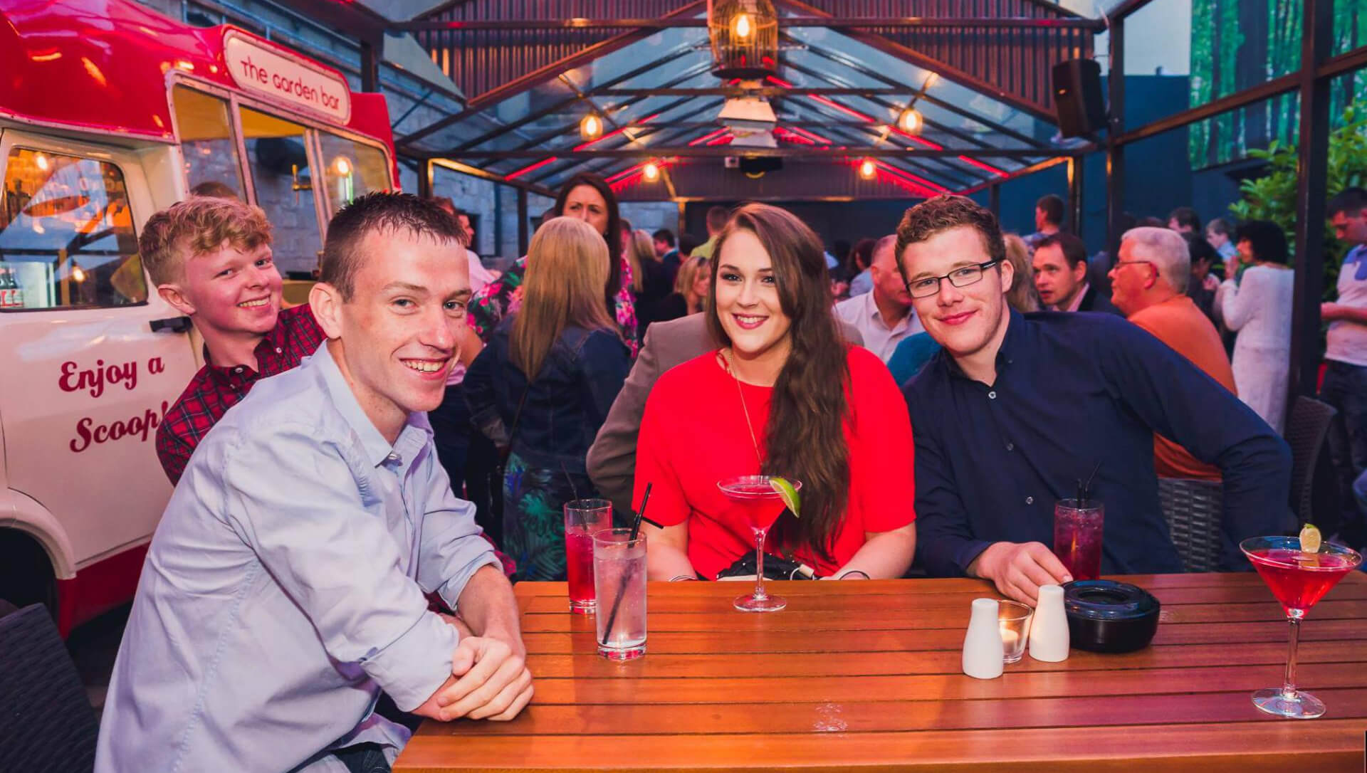 Garden Room | Outdoor Bar Mayo | The Castle Late Night Venue